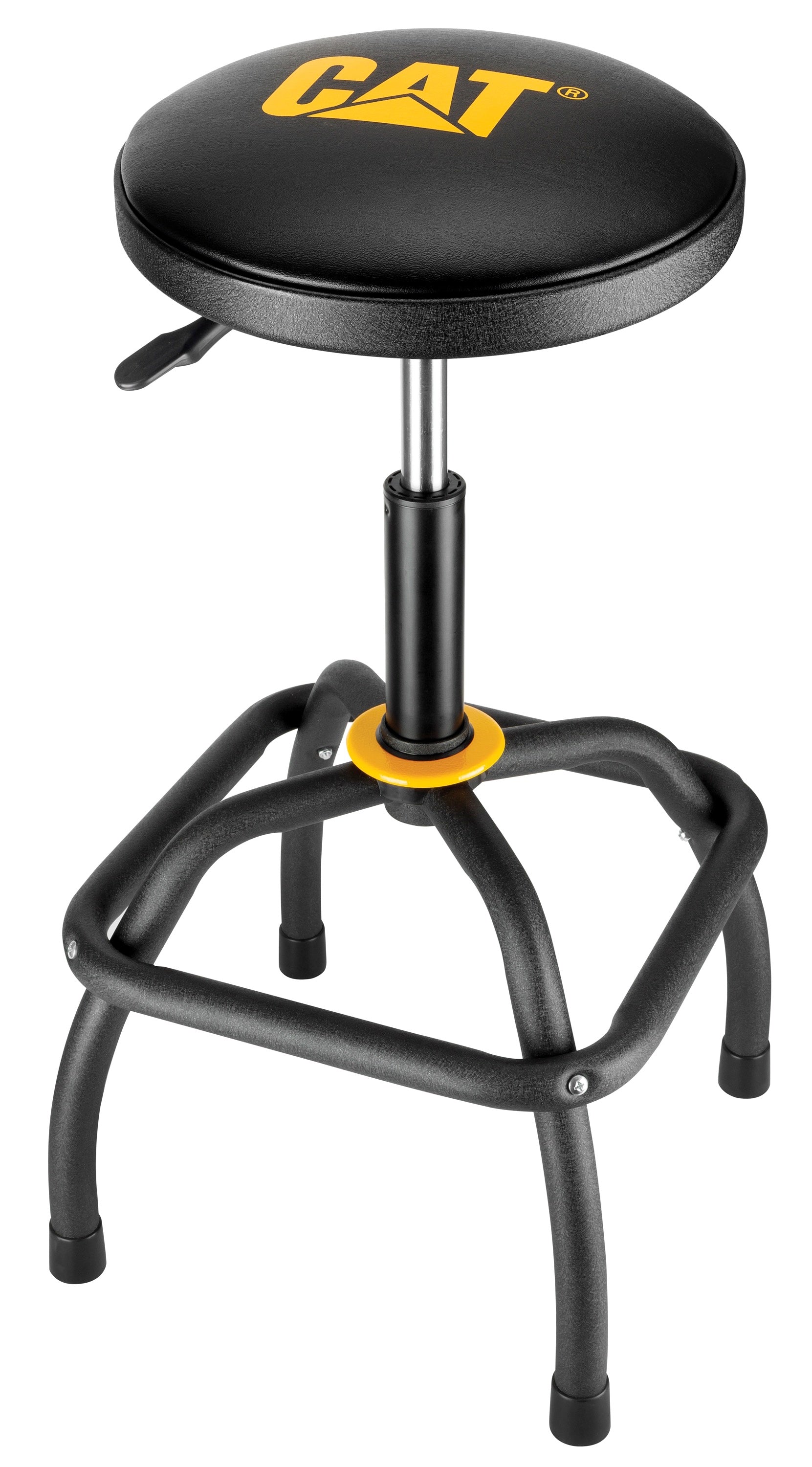 Cat Heavy-Duty Pneumatic Shop Stool, Wrinkle Powder Coat Finish - 9808 ...