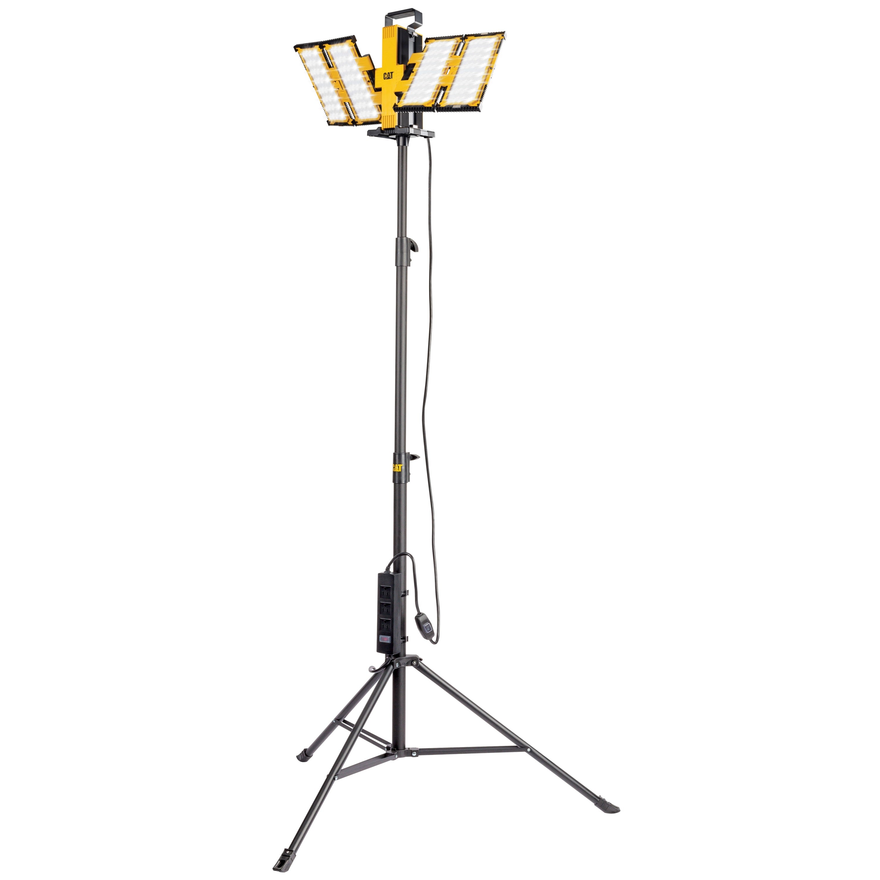 10000 Lumens 4 Panel Work Light with Tripod – Cat Premium Products